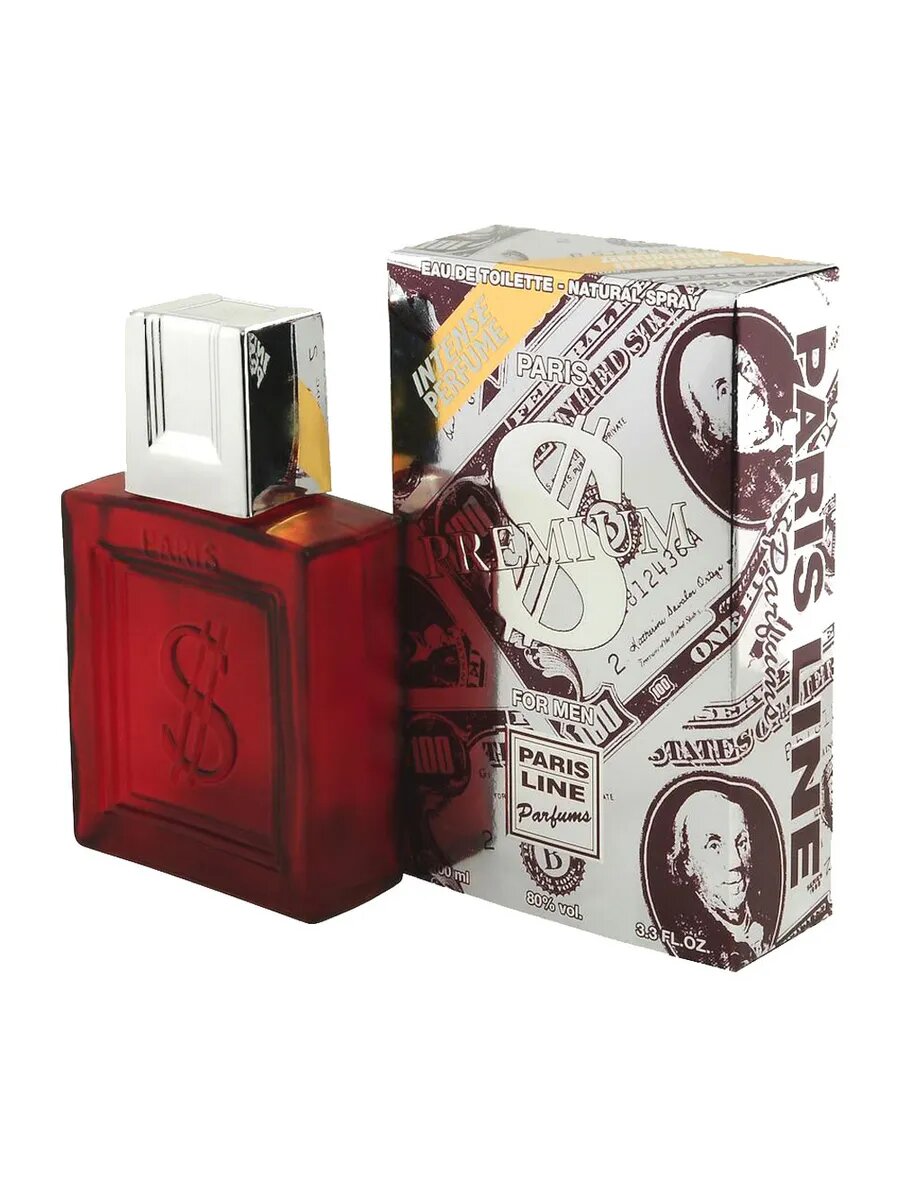 Paris Line Туалетная вода Dollar Premium мужская, 100 мл
