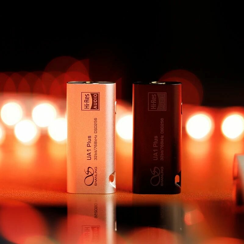 SHANLING UA1 PLUS USB DAC AMP усилитель наушников двойной чип Hi-Res аудио 3.5mm