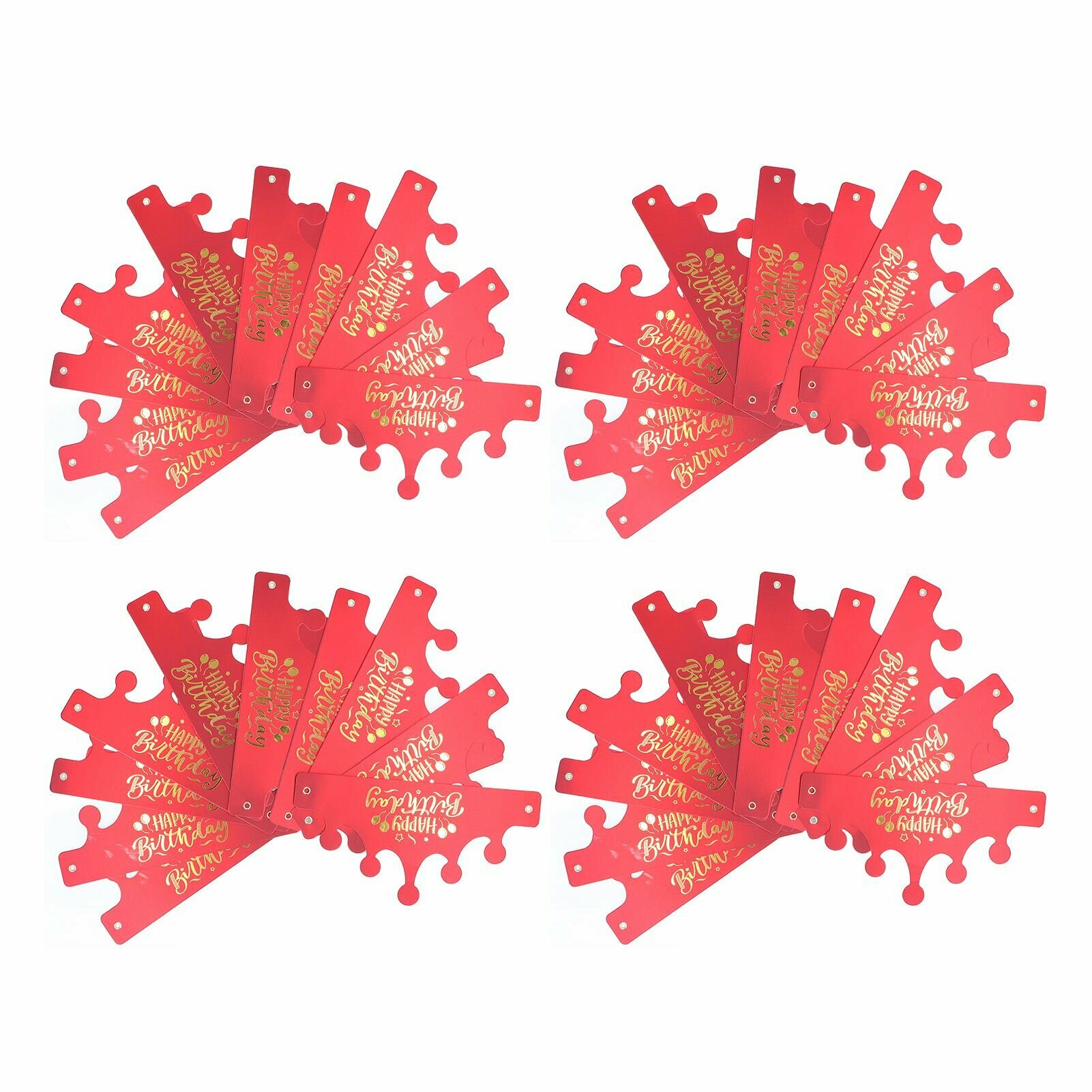 Бумажная корона Party King crown 40 шт.