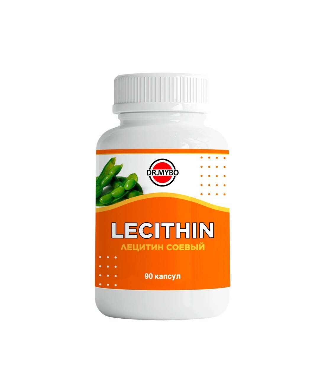 Соевый лецитин Dr.Mybo для здоровой печени, 90 капсул