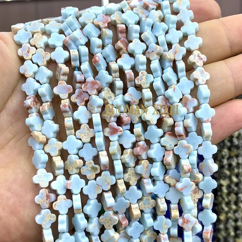 Бусины из халцедона LUOMAN XIARI, 7-8 мм, snake stone