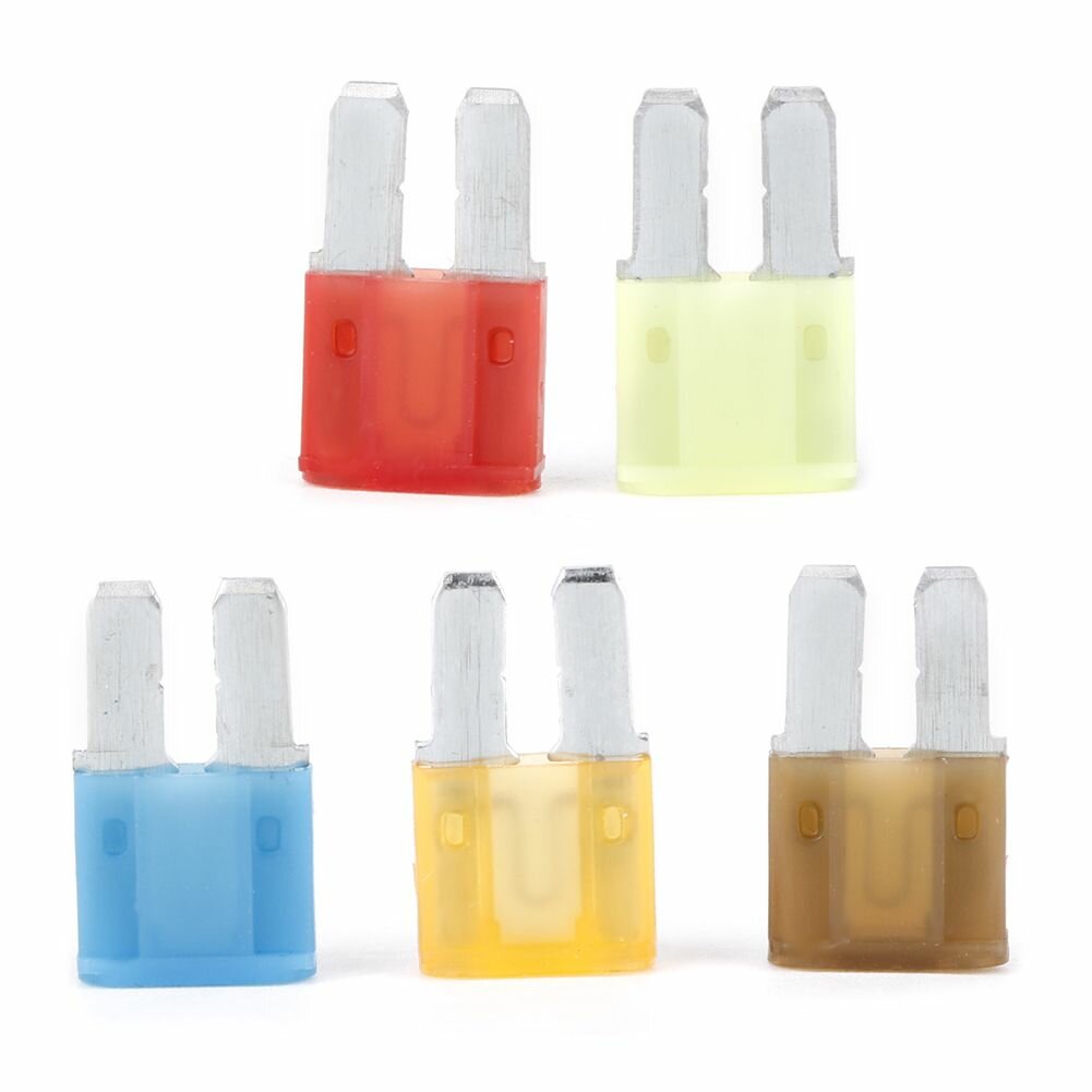 15 шт. автомобильный предохранитель Micro2 Blade Fuse ассорти комплект 5A 7.5A 10A 15A 20A