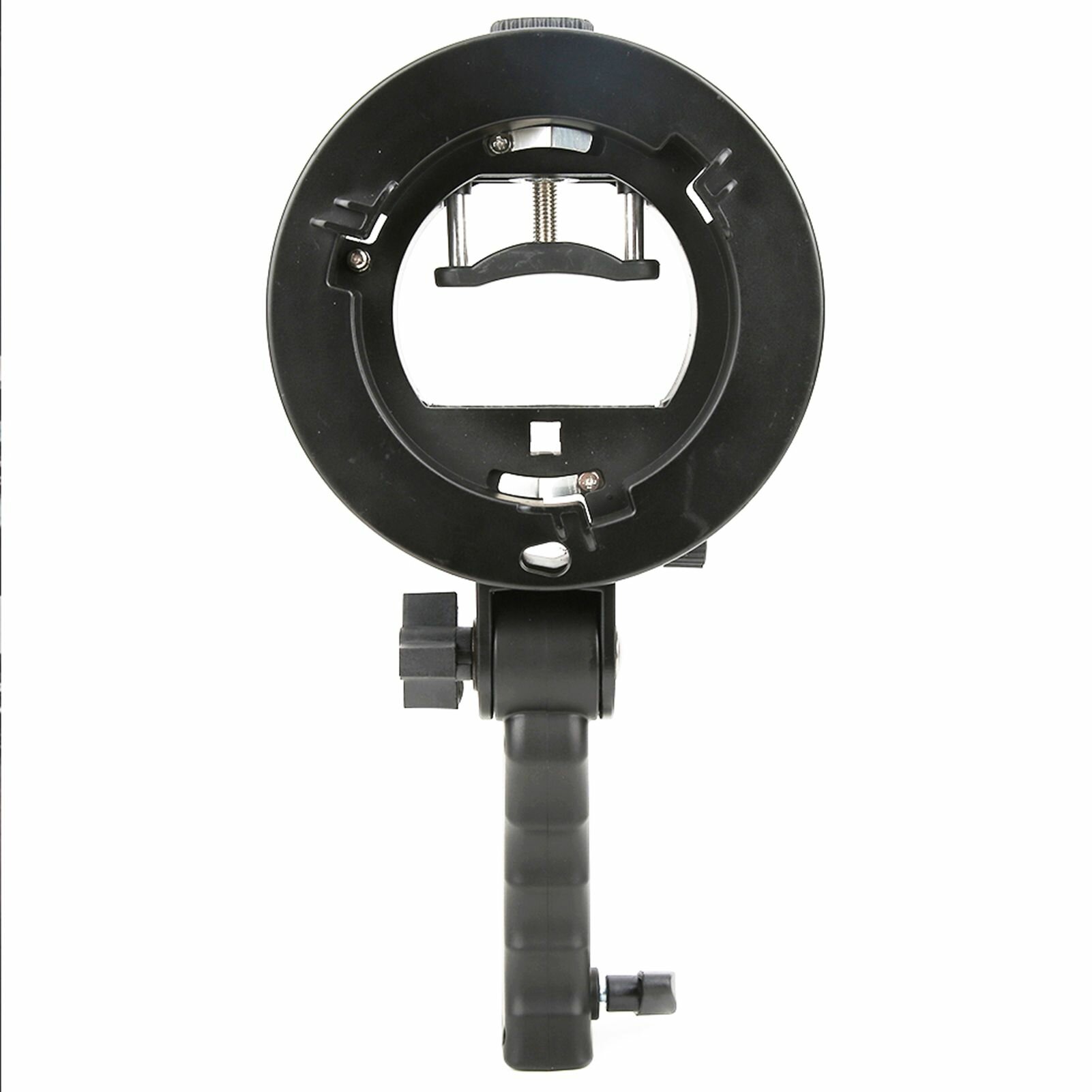 Ручной S-образный кронштейн для крепления на камеру Bowens Mount Top Flashlight, прочный черный аксессуар для фотооборудования