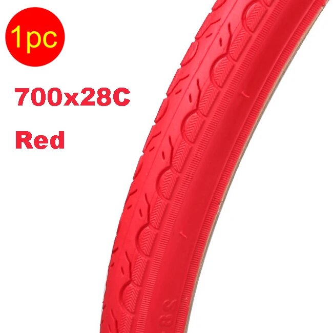 Велосипедные шины Kenda colors 700x28C Красный, 1pc 700x28C Red
