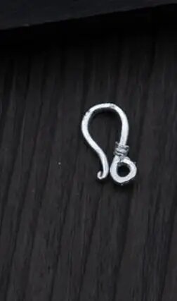 Застежки-крючки для браслетов из серебра 925 silver