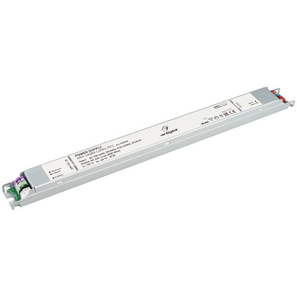 Блок питания ARV-24080-LONG-PFC (24V, 3.4A, 80W) (ARL, IP20 Металл, 7 лет)