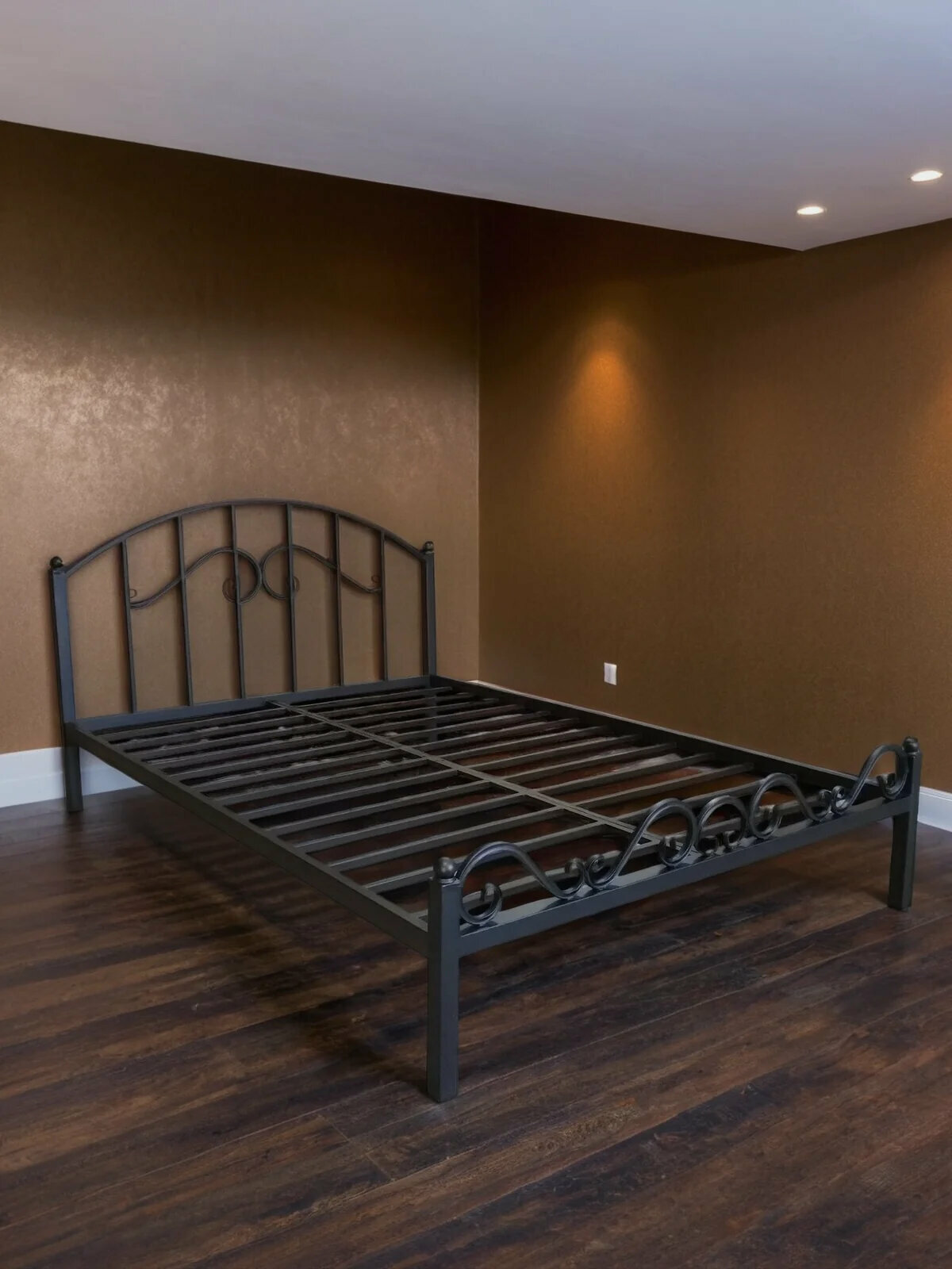 Кровать Ариэль-2, 140x200, металлическая, кованая, усиленная