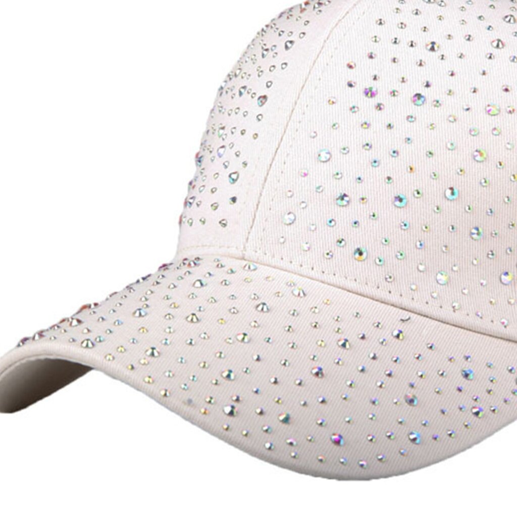 Уличная солнцезащитная бейсболка с наклейкой из горного хрусталя, взрослые Дышащие козырьки, шляпа для сбора средств для подростков, солнцезащитная шляпа для рыбалки