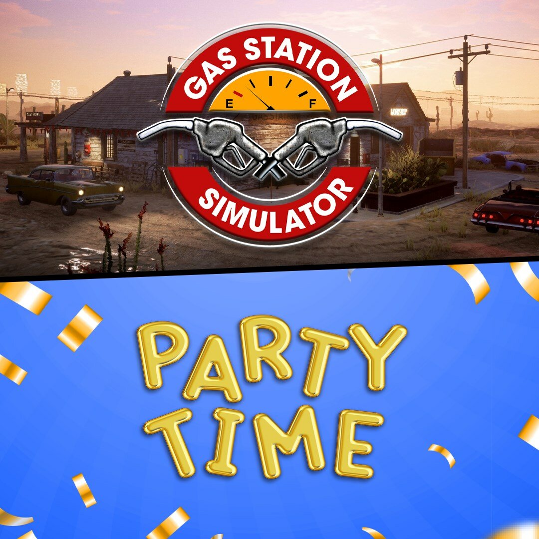 Игра Gas Station Simulator and Party Time DLC Bundle для Xbox - Цифровой код для Microsoft Store