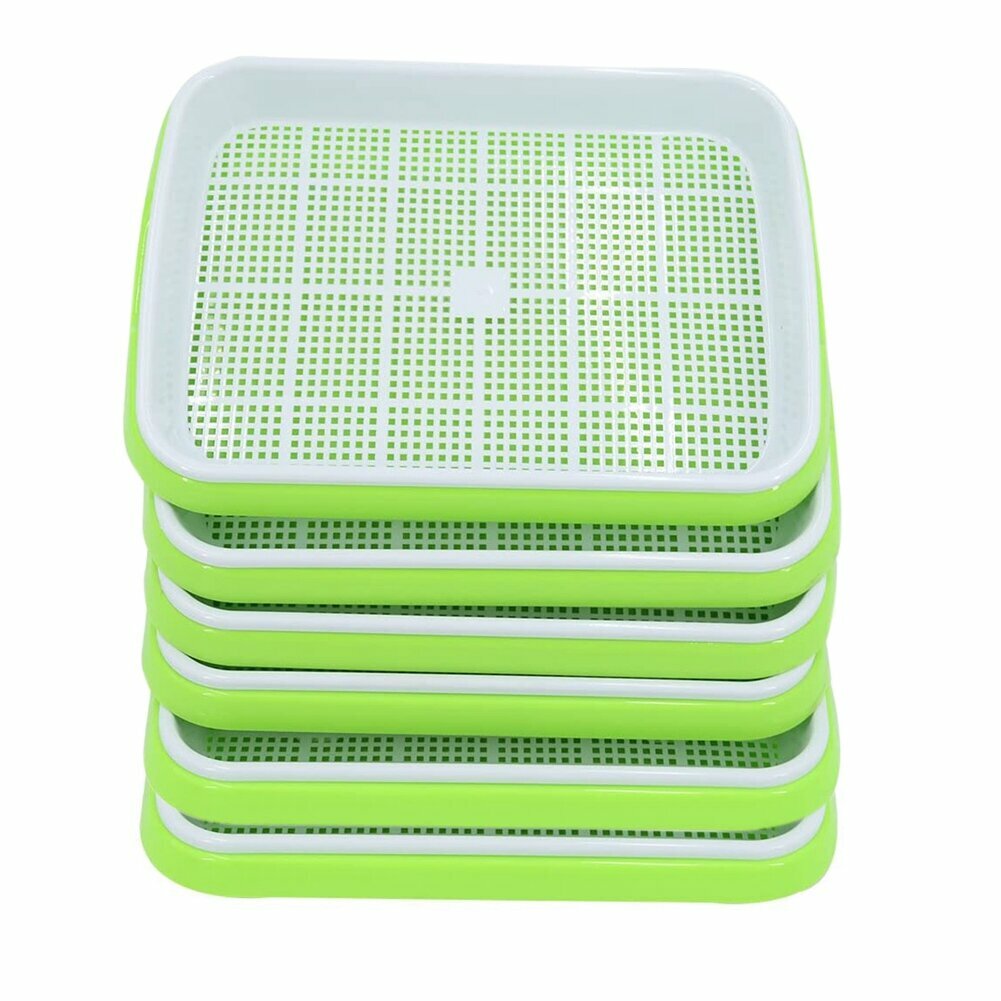 6 шт. поддонов для проращивания семян поддон для проращивания семян наборы для выращивания на гидропонике