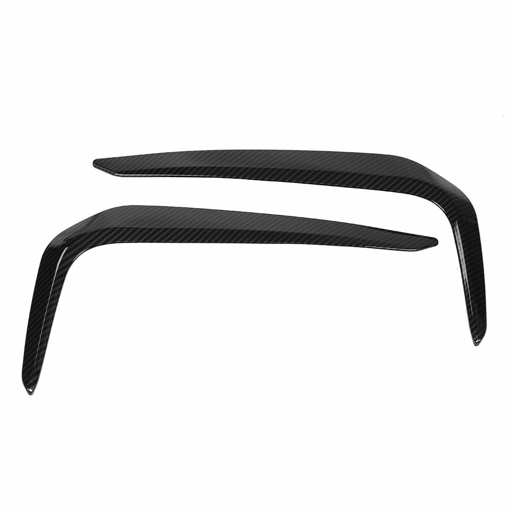 2шт Накладка на противотуманные фары в карбоне для BMW 5 G30 M Sport 2017-2018