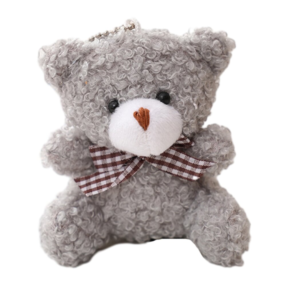 Медведь игрушка плюшевый брелок милая кукла милый брелок подвеска для детского рюкзака свадебный букет