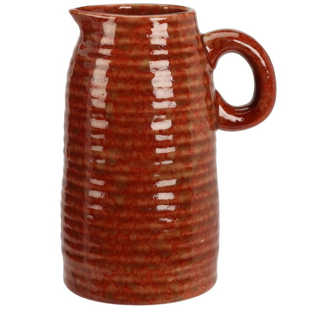 Керамическая ваза-кувшин Stanley 17 см терракотовая, Koopman, 95202580-4