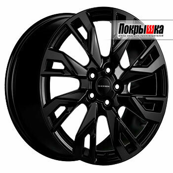 Диски литые Khomen KHW1809 7.0х18/5х114.3 D54.1 ET53.0, Black