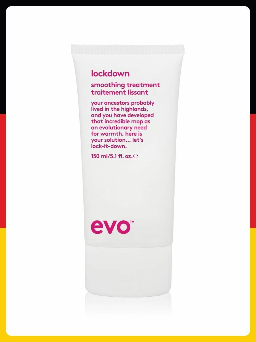 Несмываемый уход evo lockdown smoothing treatment, 150 мл