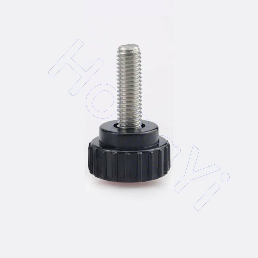 Винты с ручкой M3-M8 нержавеющая сталь M8x25xD25mm (1PCS), Black