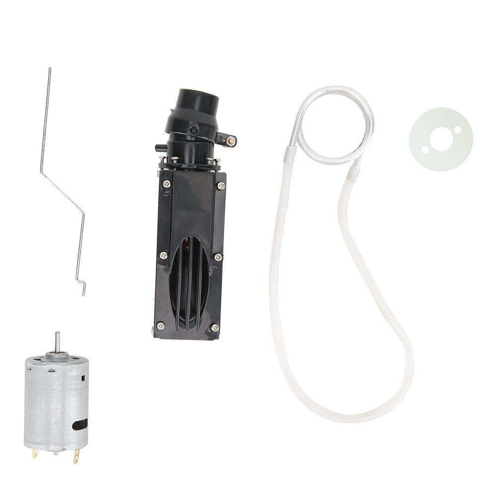 380 Мотор, водометный насос, распылительный винт, дистанционное управление, аксессуары и запчасти для радиоуправляемых лодок, черный