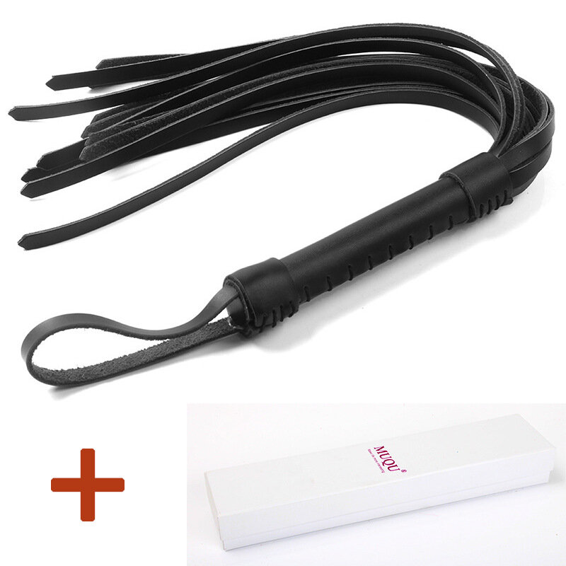 Подлинная кожаная плетка для порки sm настроение игрушка цветная коробка кнут cos реквизит пара секс принадлежности инструмент разбросанный кнут партия