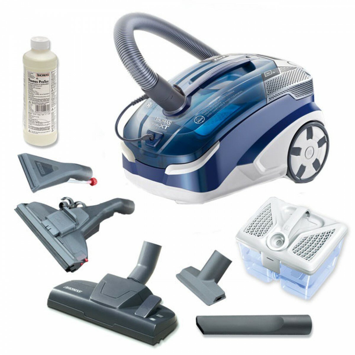 Пылесос THOMAS Twin XT традиционный/моющий/с аквафильтром 1700 Вт Weight 8,25 кг 788565