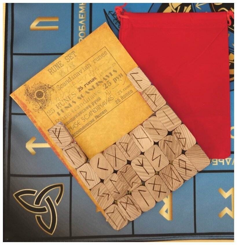 Скандинавские деревянные руна Дуб