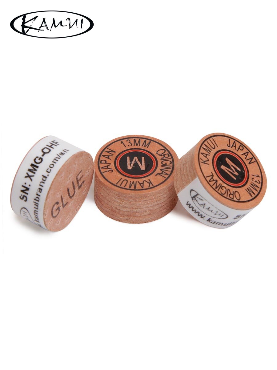 Наклейка для кия Kamui Original 13 мм Medium, многослойная, 1 шт.