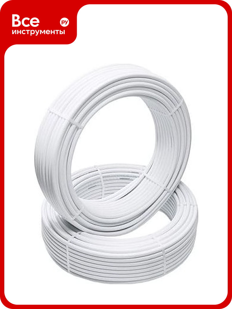 Металлопластиковая труба STI 16мм, 100 м 3782 из материала PEXb‑AL‑PEXb, для водоснабжения и отопления