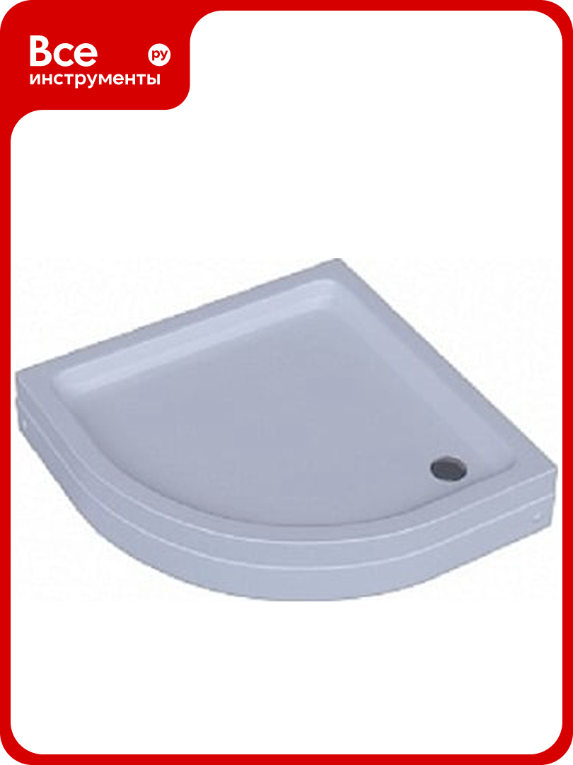 Акриловый поддон Aquatek квадрат, с ножками и съемной панелью, без сифона 100x100x15, поддоны