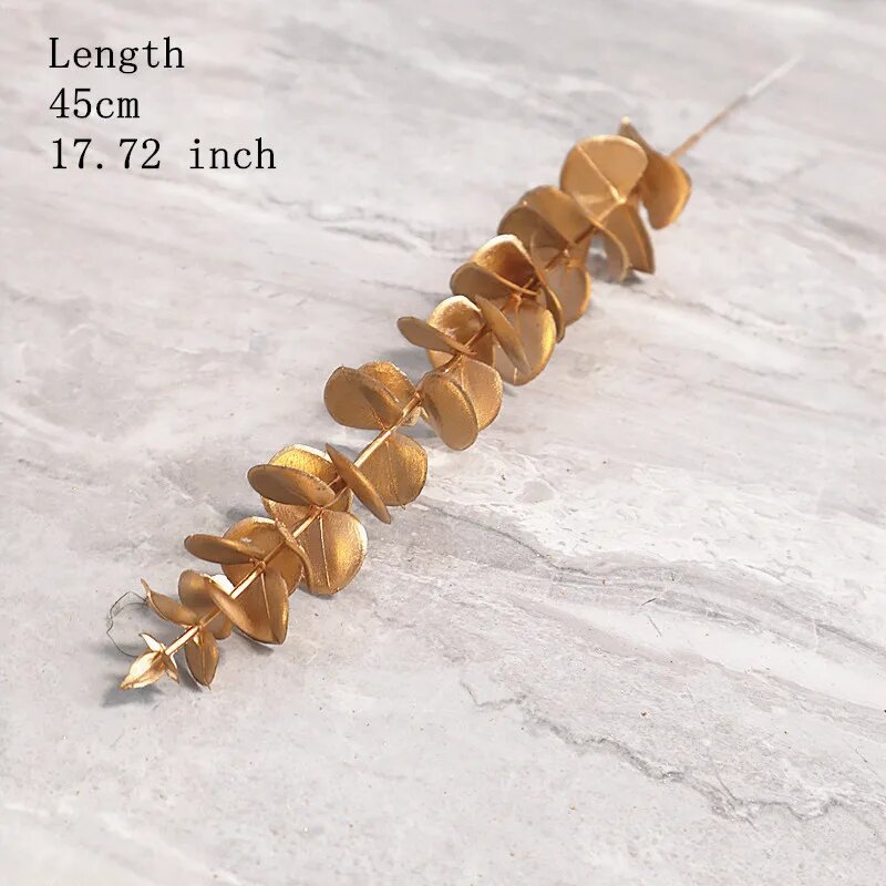 Искусственные золотые листья EQIANAO C