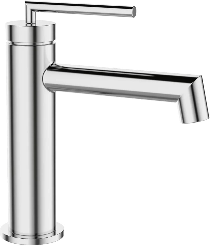 Смеситель для раковины BelBagno Acqua ACQUA-LVM-CRM хром, глянцевый, кран для ванной в раковину, из латуни, рычажный, с керамическим картриджем