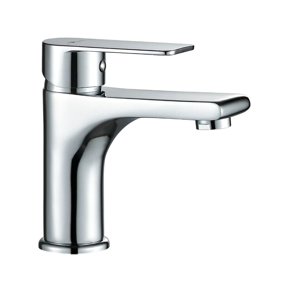 Смеситель для раковины Olive'S Canta CN18100 хром, глянцевый, кран для ванной в раковину, из латуни, рычажный, с керамическим картриджем, с функцией экономии расхода