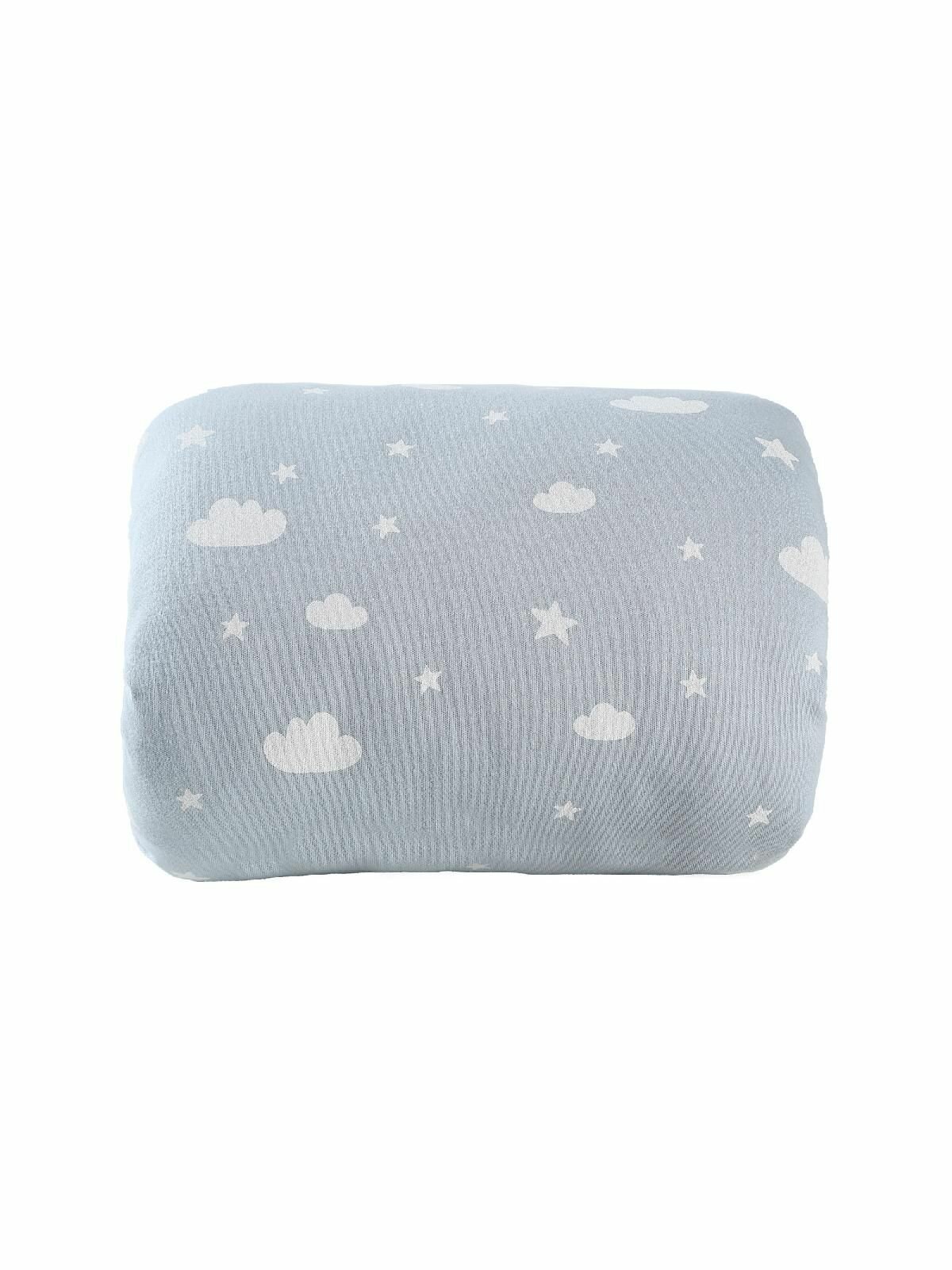 Подушка для беременных и кормящих, Подушка для кормления ребенка -Звезды и облака