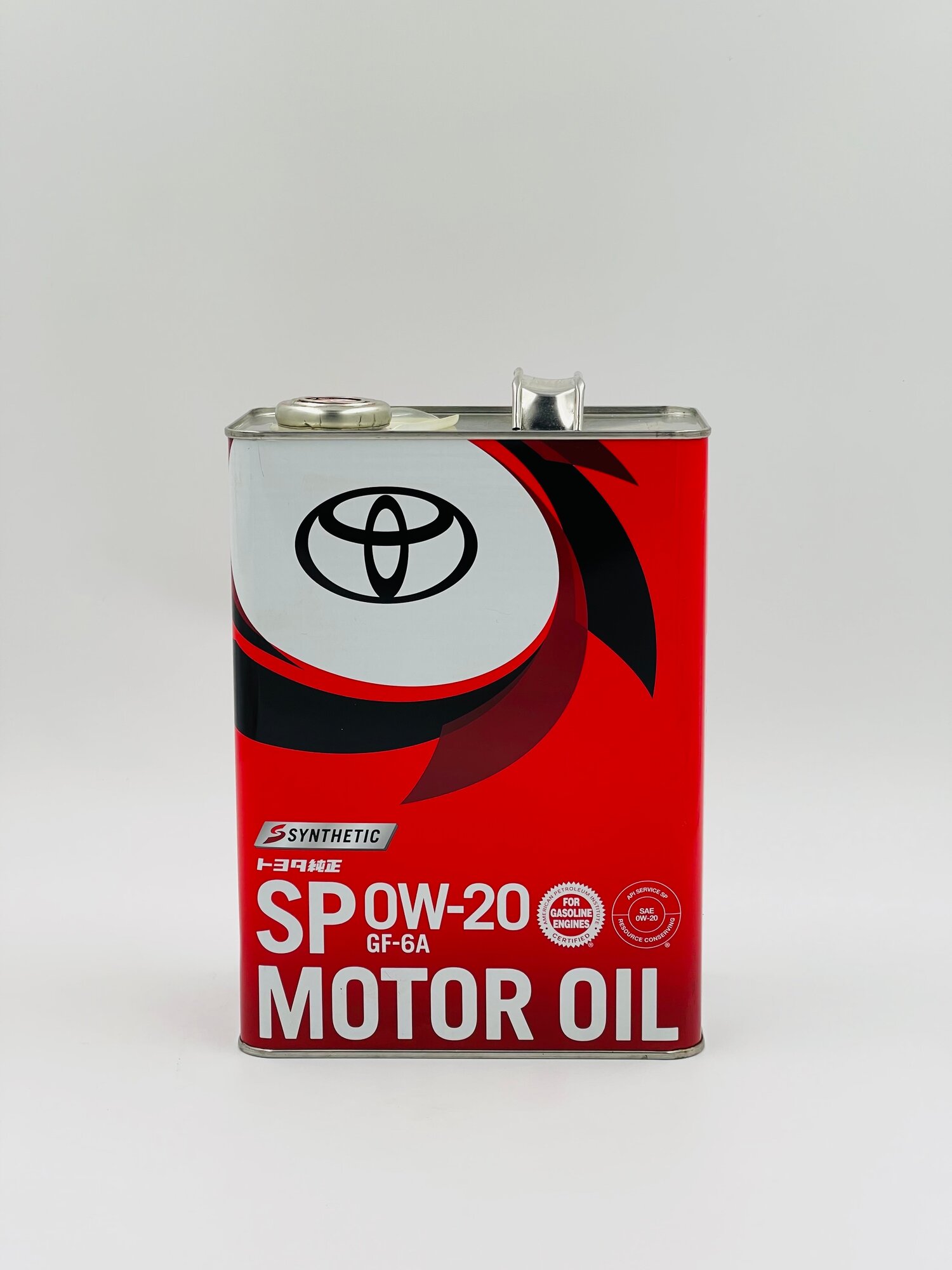 Масло моторное "Toyota" SP 0w-20, синтетическое, 4 л, для авто