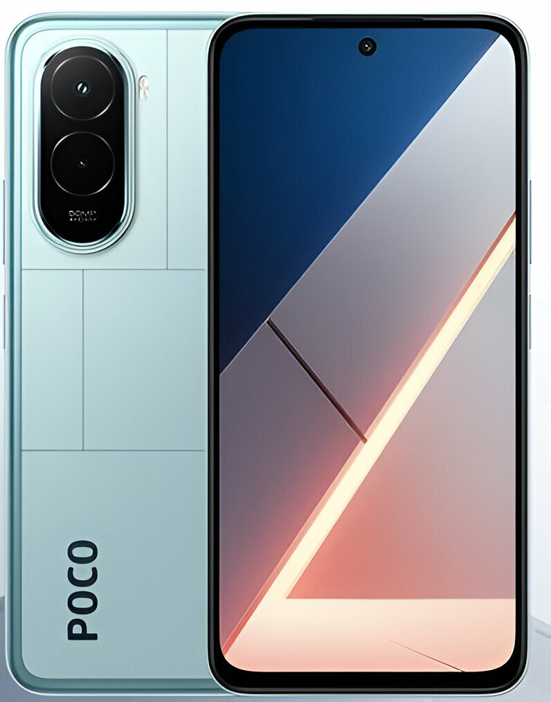 Смартфон Xiaomi Poco M7, 8/256 Gb, 6.88", 7000 мА·ч, цвет Blue (синий)
