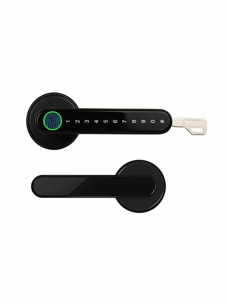 KNOW EASY-Умная дверная ручка со сканером отпечатка пальца, TUYA APP