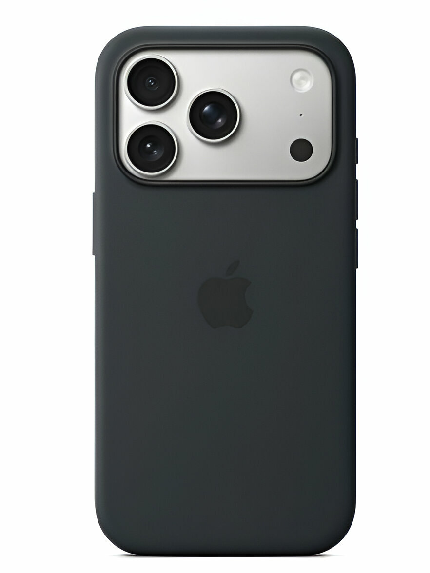 Чехол Apple iPhone 17 Pro Silicone Case with MagSafe Black (MGFK4FE/A)