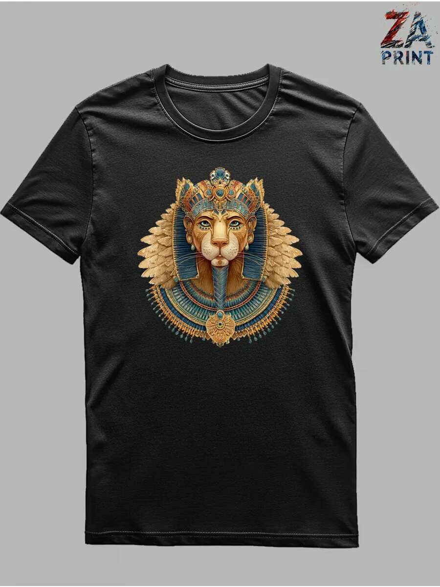 Футболка египетский лев