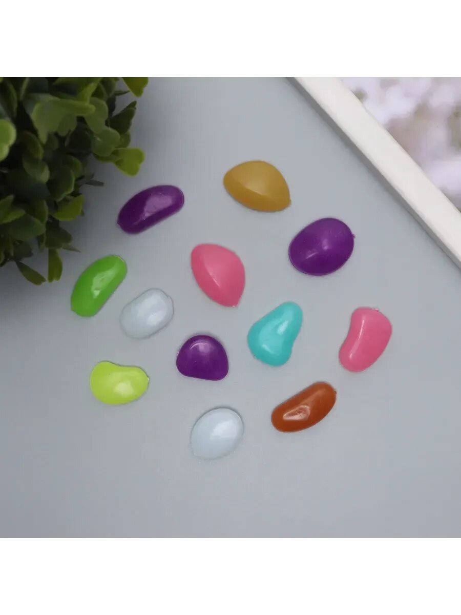 Декор для творчества Разноцветные камешки