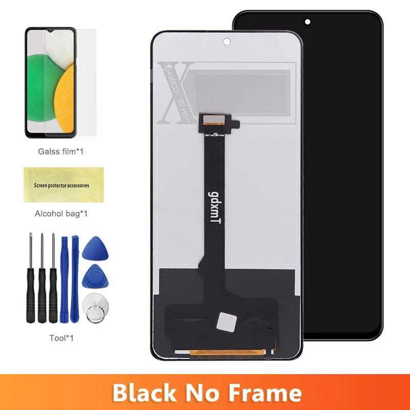 AMOLED для Xiaomi Redmi Note 13 Pro + 5G 23090RA98C ЖК-дисплей с цифровым преобразователем сенсорного экрана для redmi note 13 pro Plus Дисплей TFT NO Frame