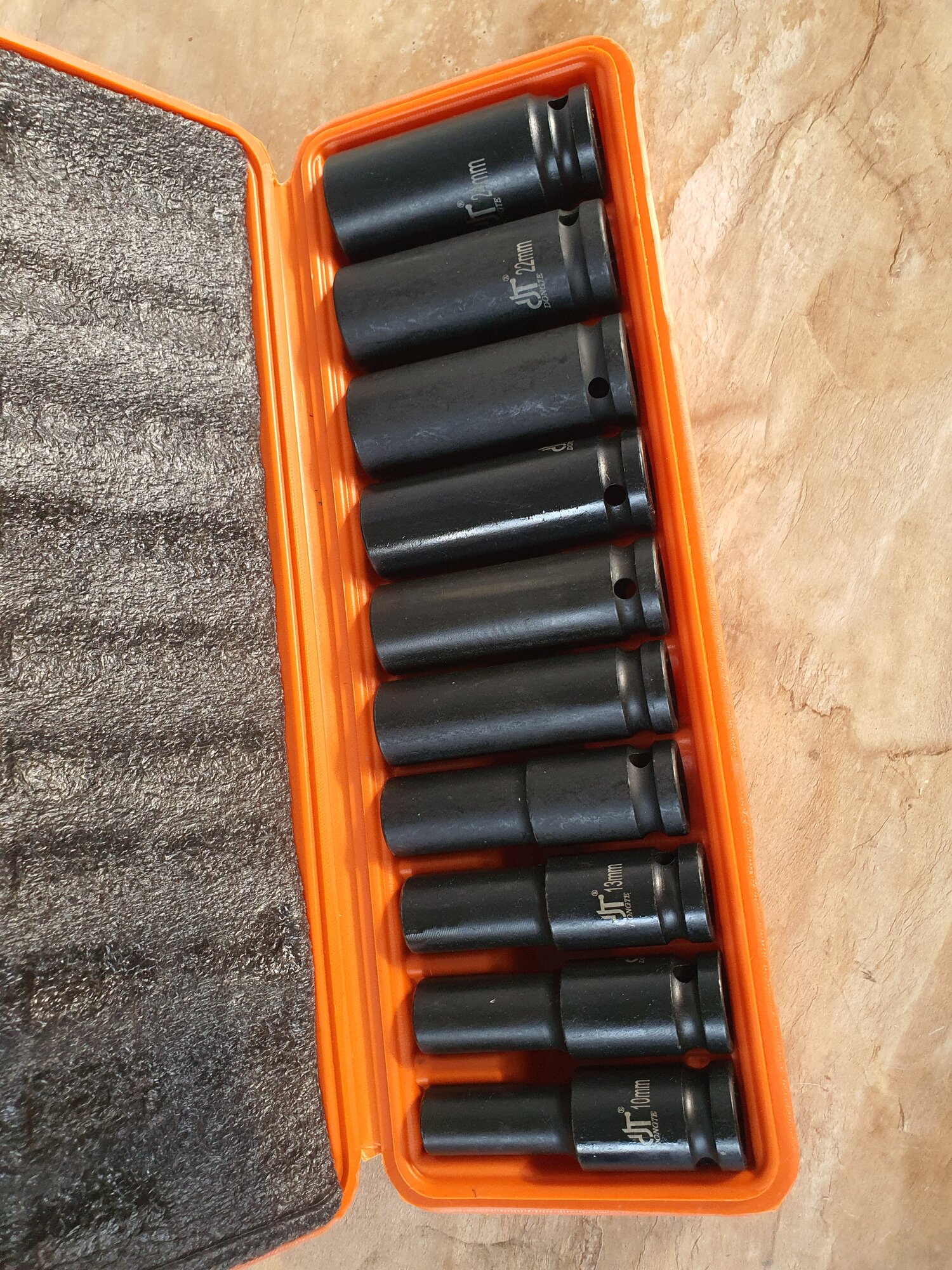 Набор Ударных Головок для Гайковерта 10 Штук