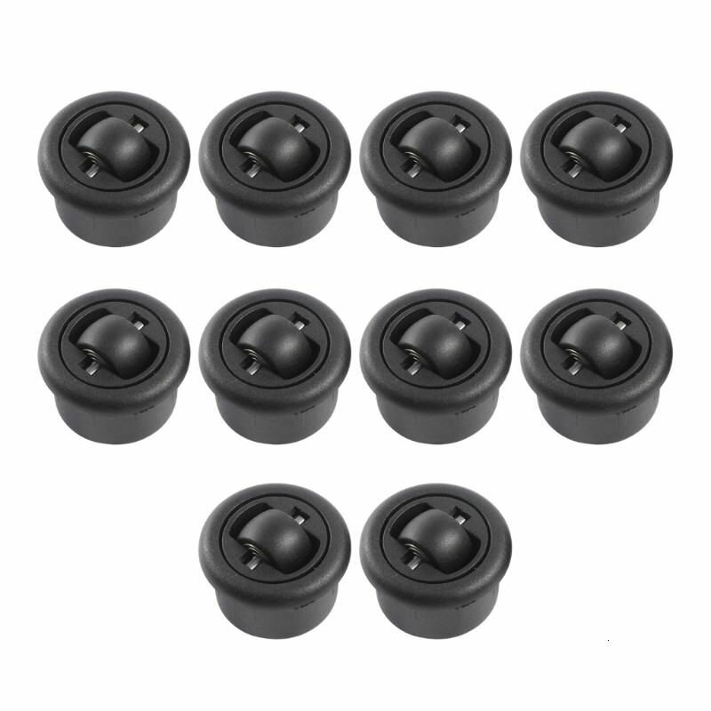 10 шт. Универсальные колеса с 360-градусным вращением и противоскользящим основанием для мебели