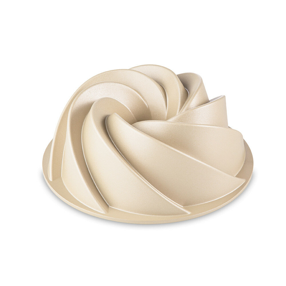 Форма для выпечки круглая 3D Magic Baking, 24 х 9 см, алюминий, золотистый WO1026