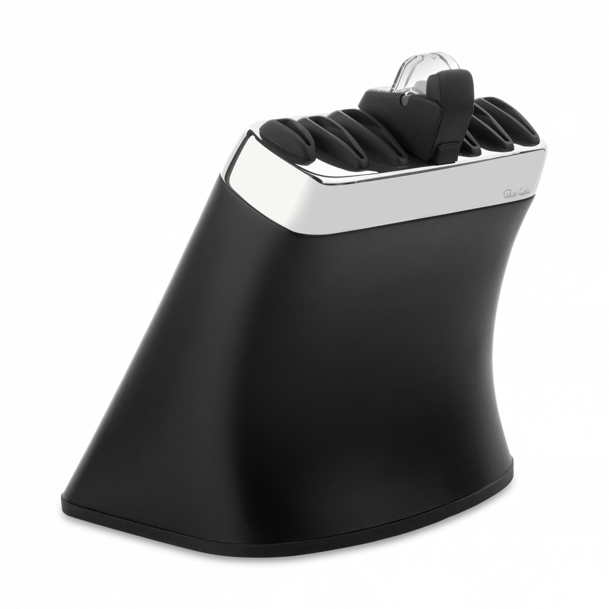 Подставка с точилкой для 6 кухонных ножей, пластик SIGBK2191V/2 Signature