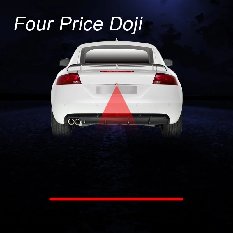 Задний лазерный стоп-сигнал, Цвет: four price doji