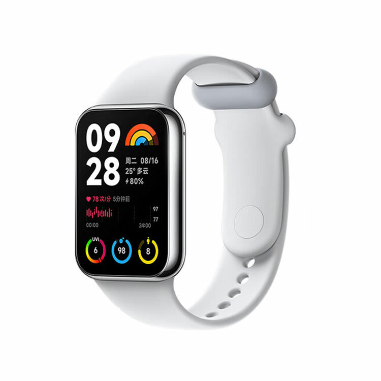 Умные часы Xiaomi, coconut gray, TPU ремешок, водонепроницаемые, мониторинг активности, уведомления, стильный дизайн