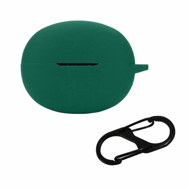 Подходит для защитного чехла для наушников Haylou X1 2023-темно-зеленый