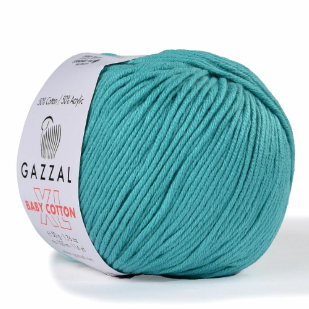 Пряжа Беби коттон XL Gazzal - Baby cotton XL (10 шт)