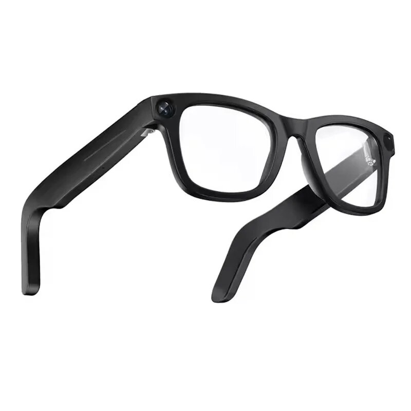 E02L Fashion Smart AI Glasses 2000Wpixel HD Camera Photo Video Voice Bluetooth Call Headset Glasses E02 Wireless Music Earphones