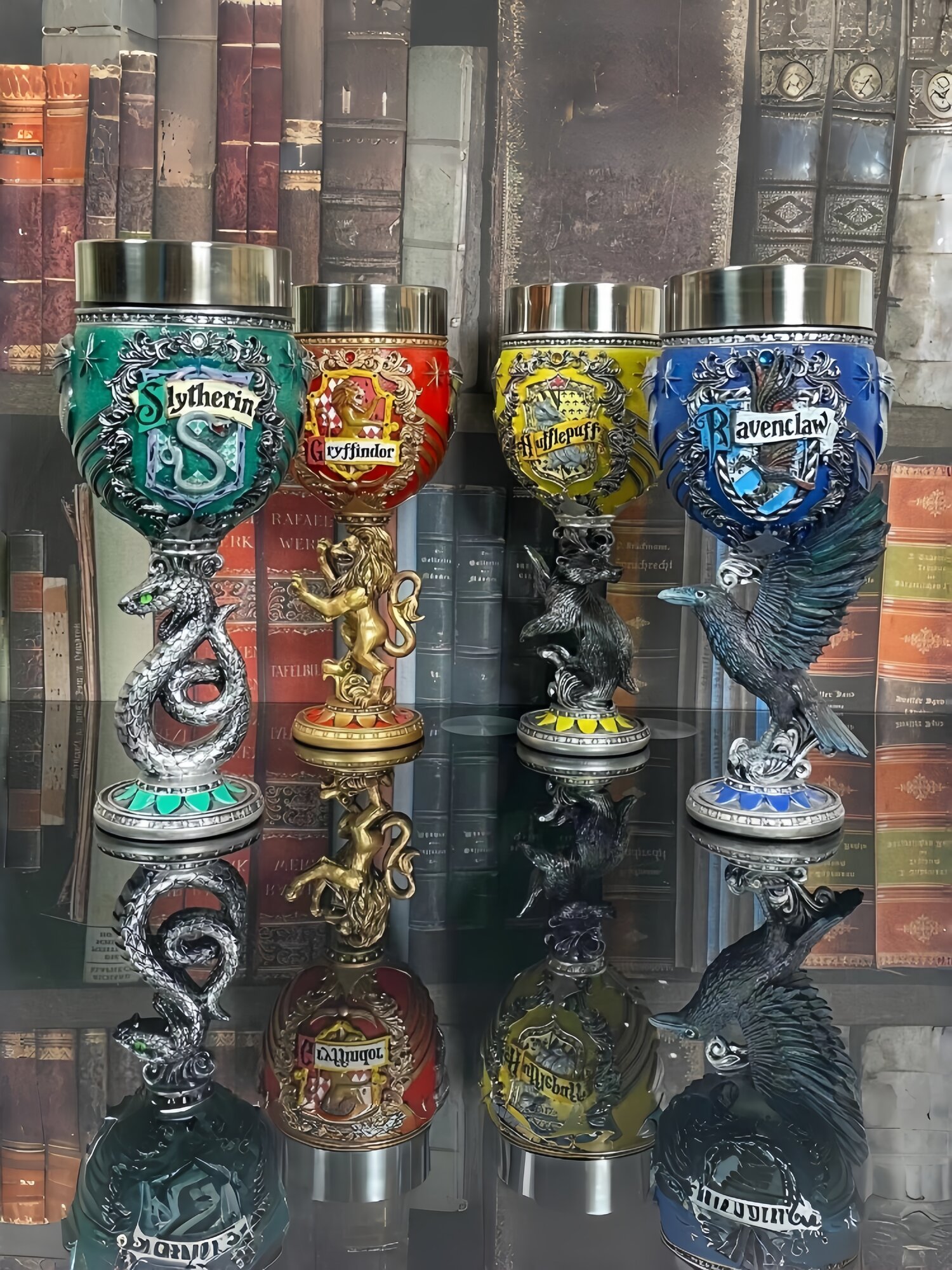 Набор фужеров B362 "Кубок огня", с гравировкой, нержавеющая сталь