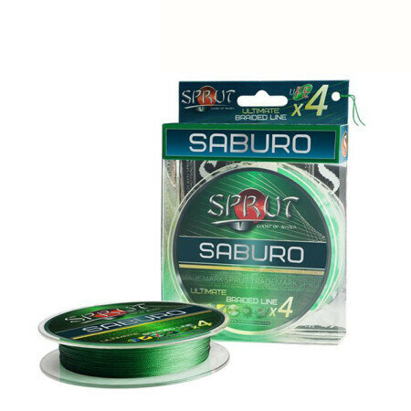 Шнур Sprut SABURO Soft Ultimate Braided Line x4 (95 м 0,25мм))