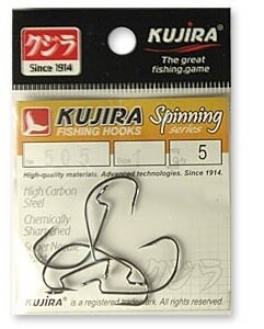 Крючок офсетный KUJIRA SPINNING 505 BN (Размер # 1; 5шт )